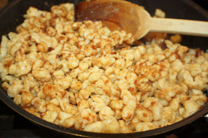 Spätzle History, Spaetzle, Knoepfla